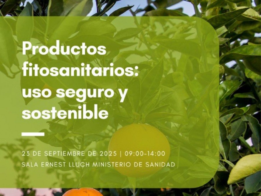 AESAN celebra una Jornada sobre el uso seguro y sostenible de los productos fitosanitarios ...